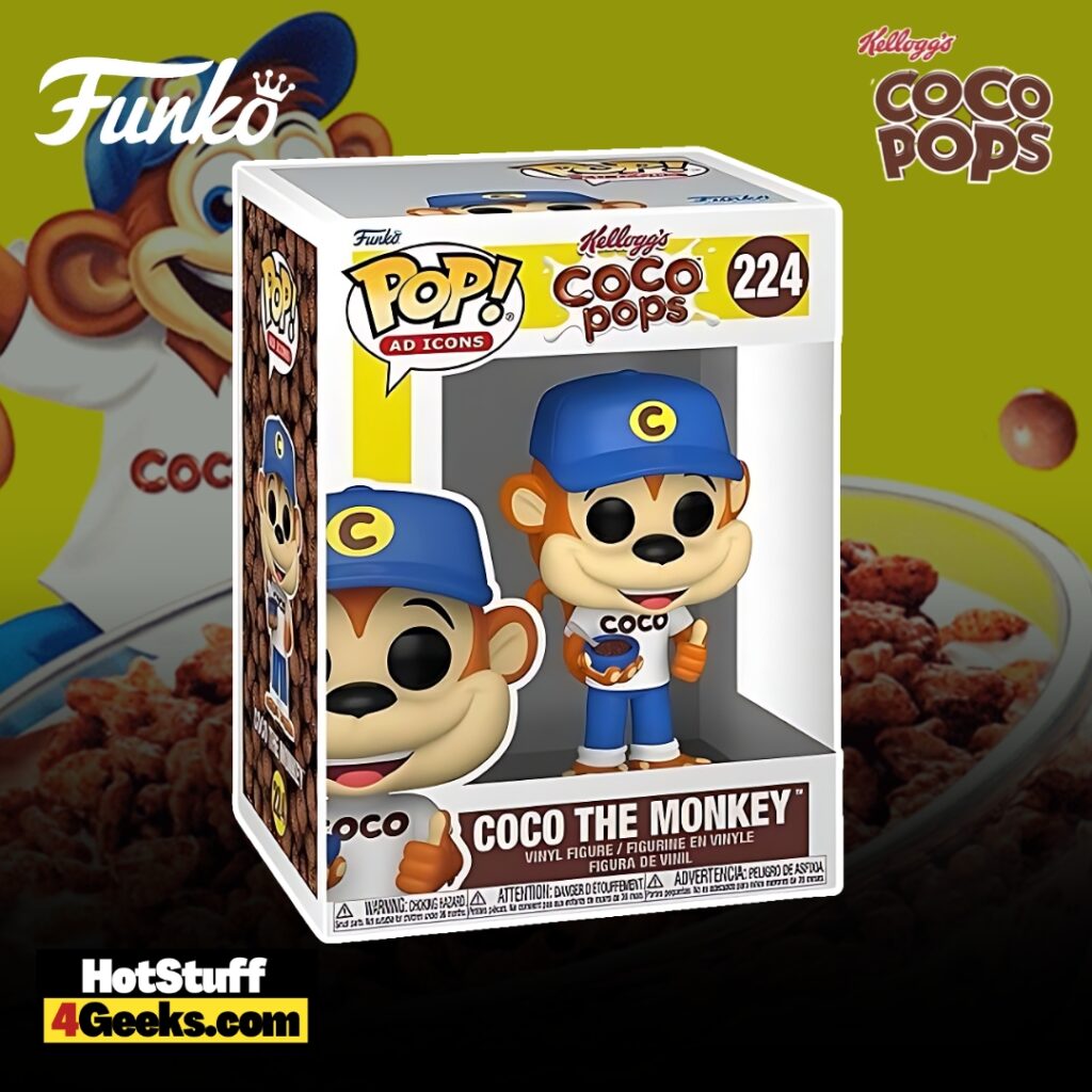 2023 NEW Kellogg's Coco Pops - Coco the Monkey Funko Pop!