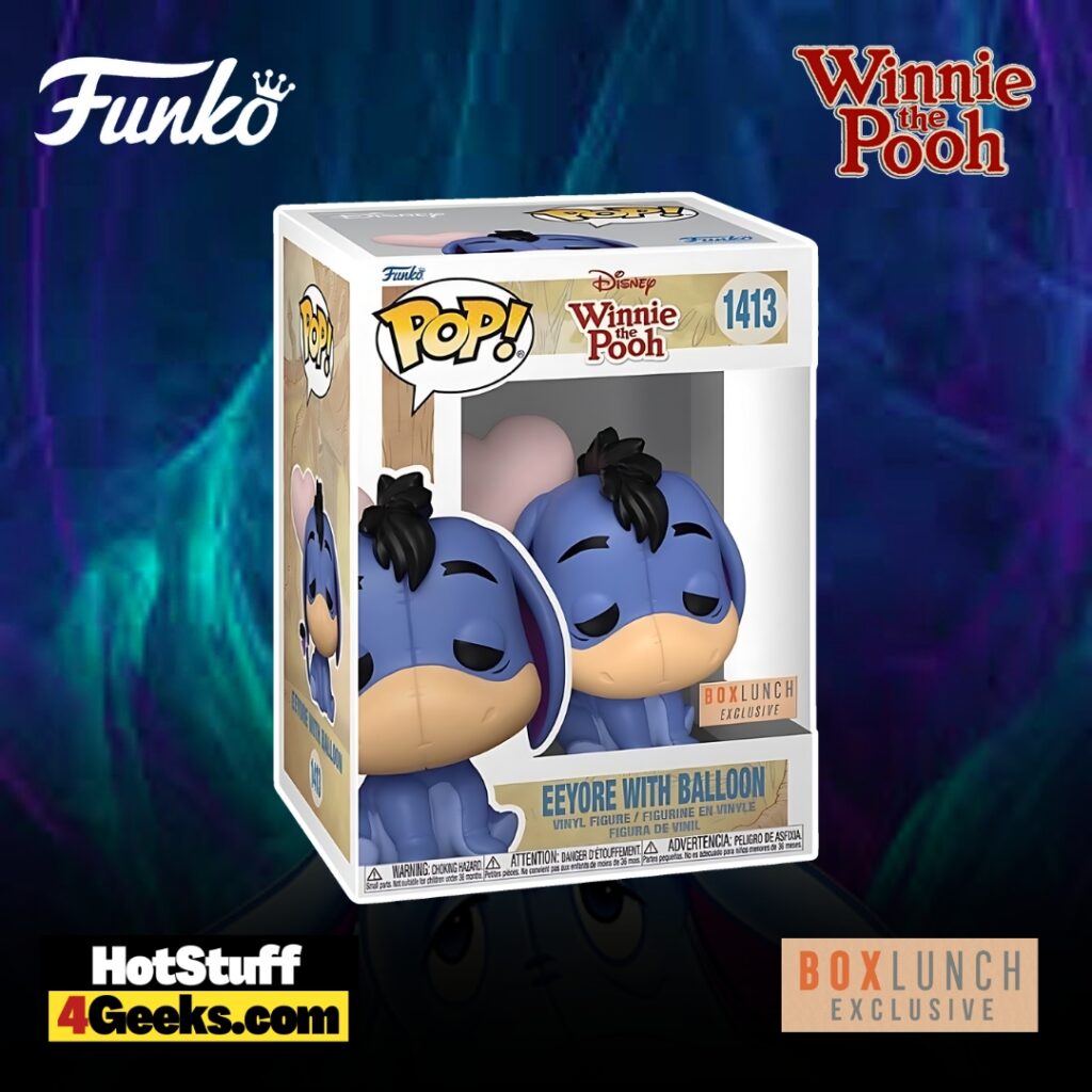 2024 NEW Eeyore w/ Baloon Funko Pop! BoxLunch Exclusive