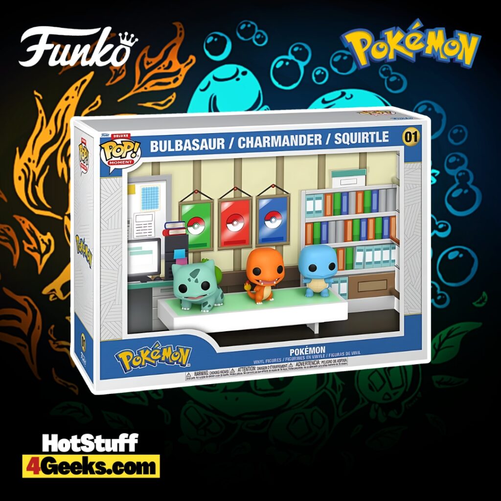 The Ultimate Kanto Starter Funko Pop! Moment 2024 Release
