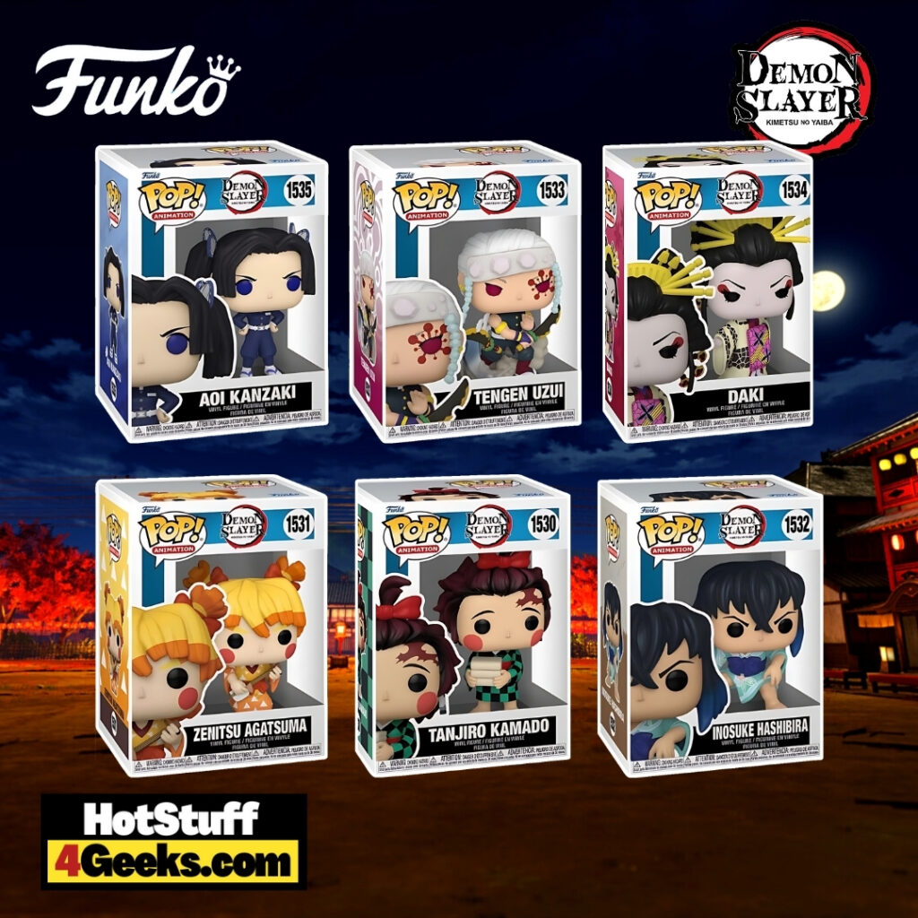 NEW Demon Slayer Entertainment District Funko Pops Unveiled
