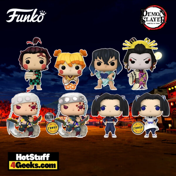 NEW Demon Slayer Entertainment District Funko Pops Unveiled