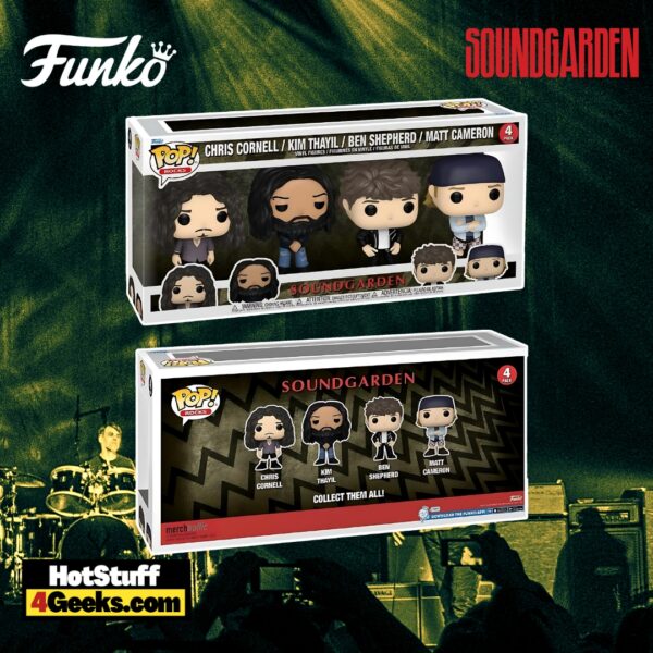 Unveiling the NEW 2024 Soundgarden Funko Pop! Quartet
