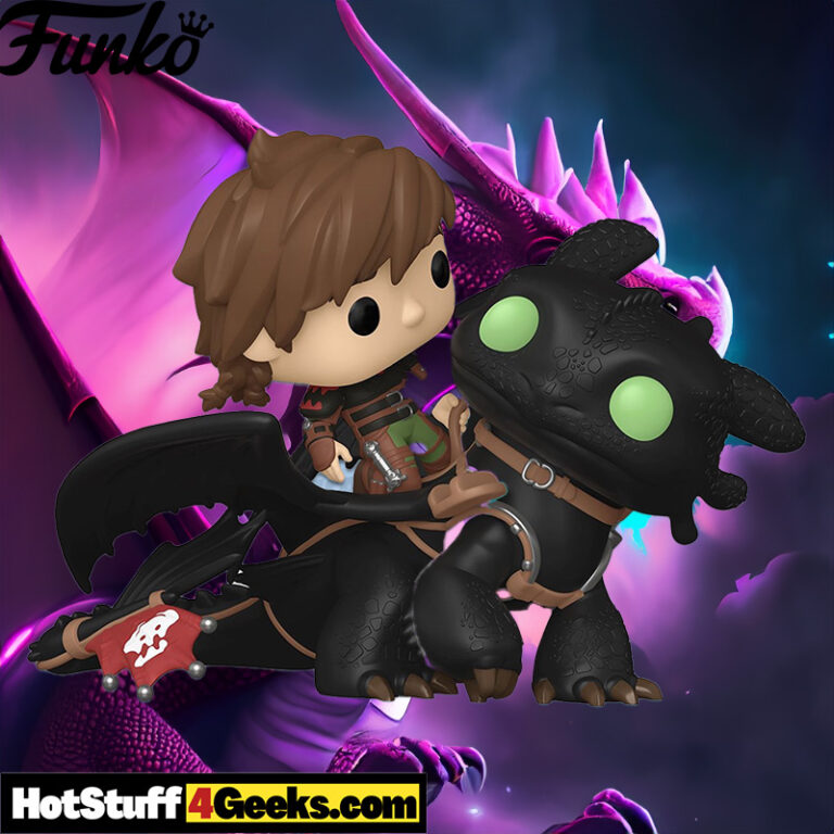How to Train Your Dragon Funko Pop: Hiccup & Toothless Set